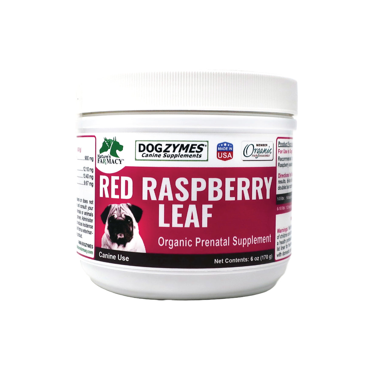 Organic Red Raspberry Leaf Powder – Nature's Farmacy