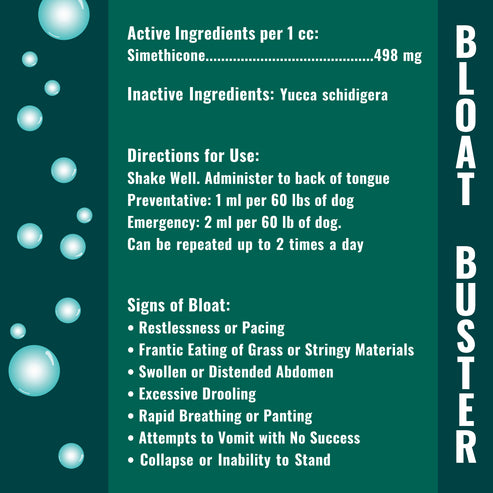 Dogzymes Bloat Buster Concentrate Liquid – Nature's Farmacy