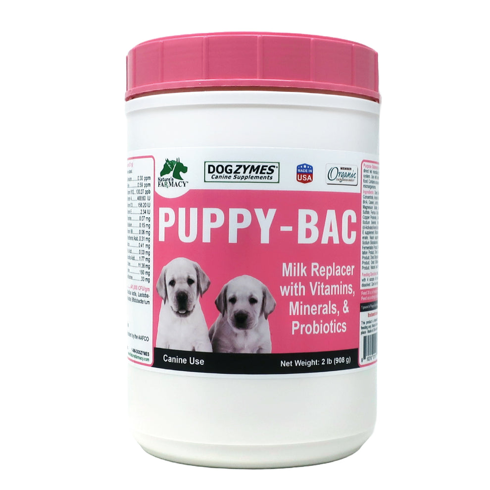 Dogzymes Puppy-Bac™ Milk Replacer – Nature's Farmacy