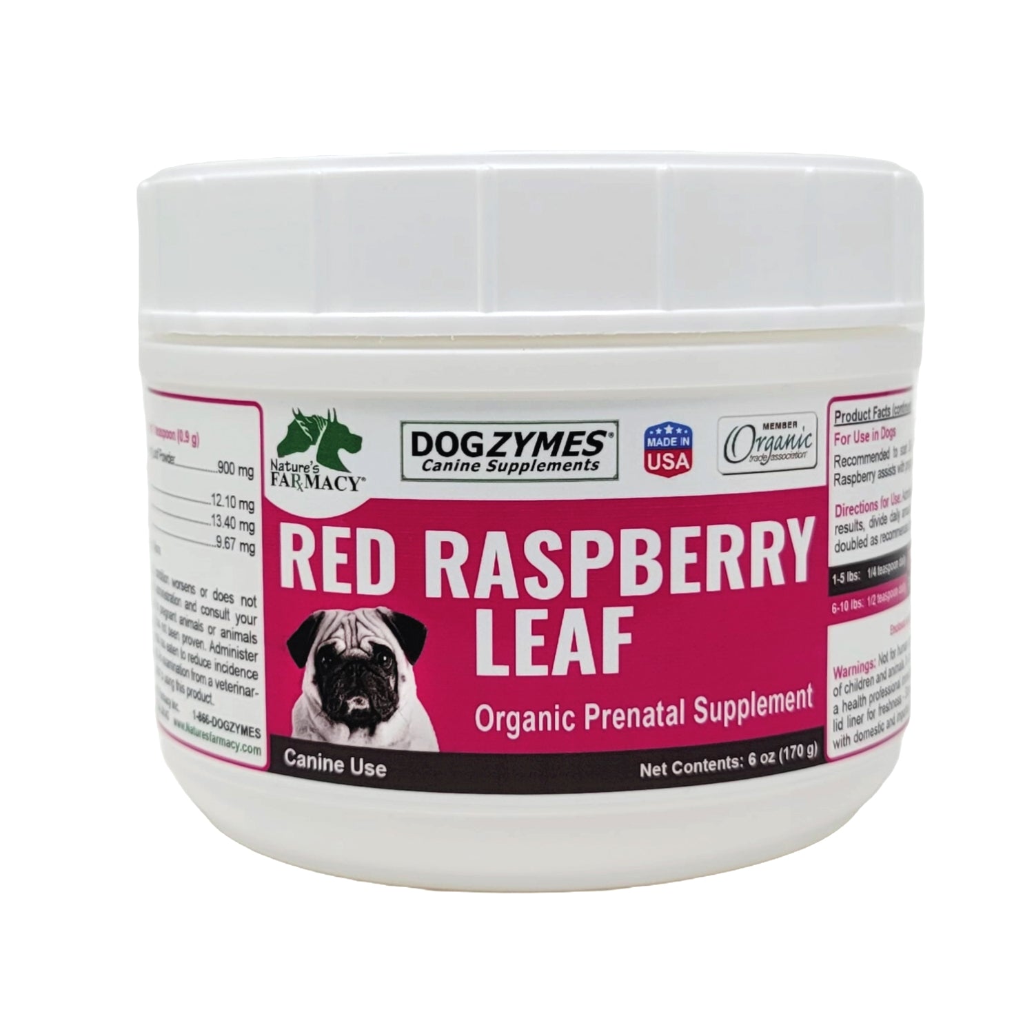 Organic Red Raspberry Leaf Powder – Nature's Farmacy