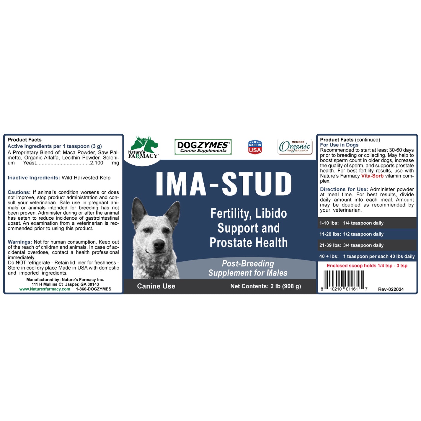 Dogzymes Ima-Stud – Nature's Farmacy