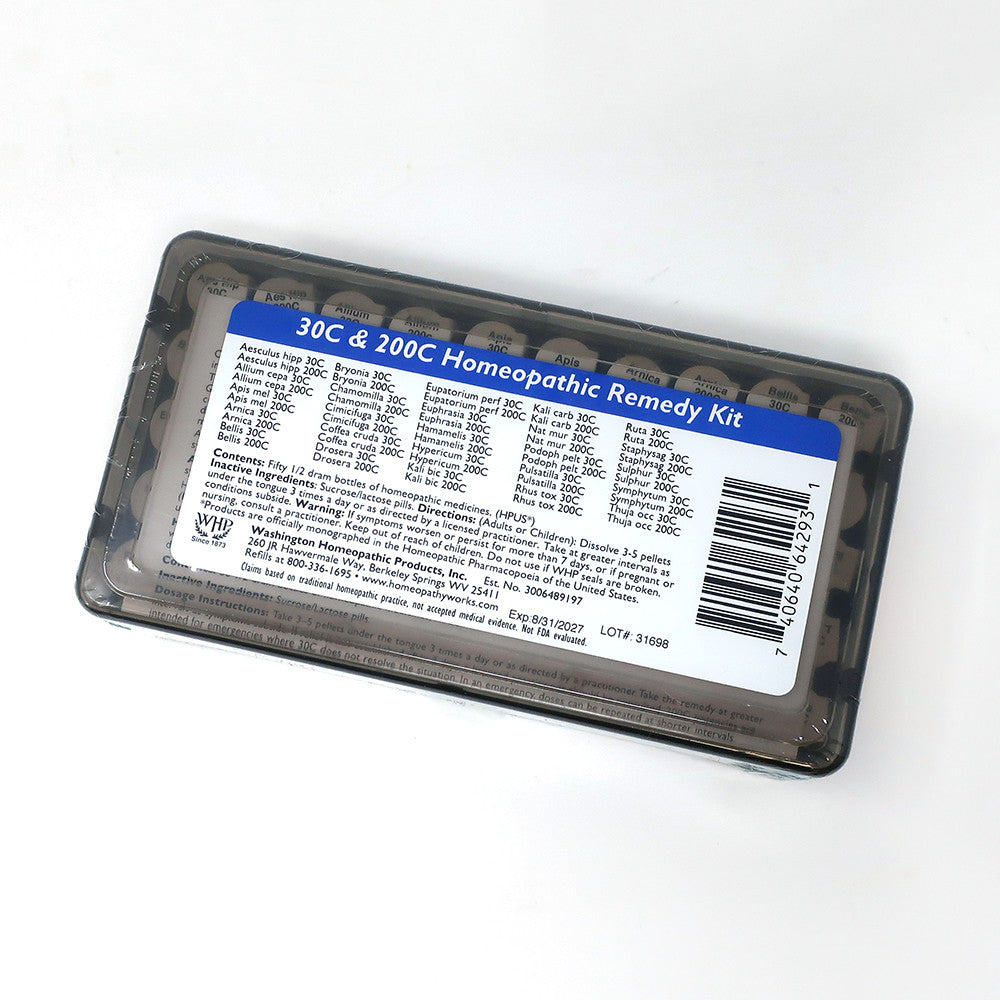 Homeopathic 50 Remedy Kit – Nature's Farmacy